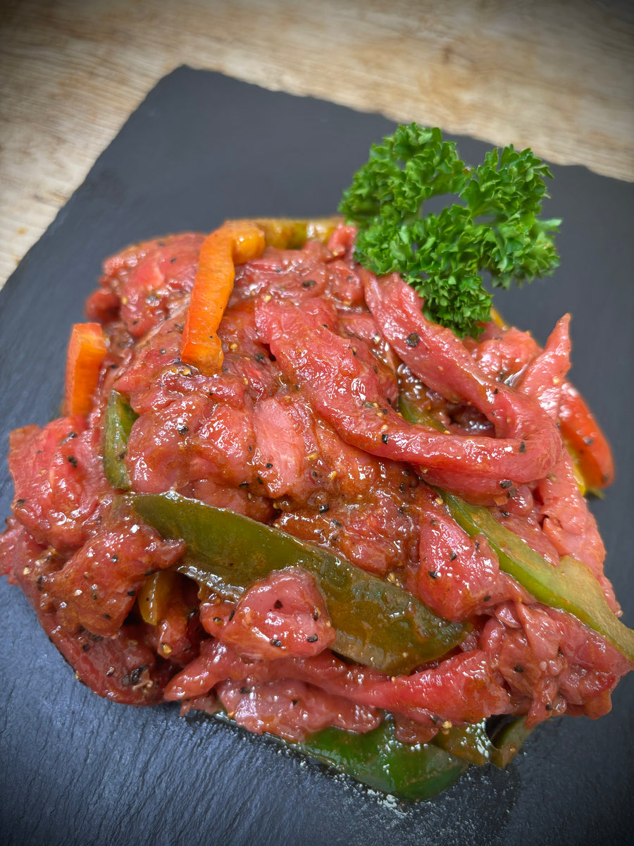 Black Garlic Beef Stir Fry – Slacks Farm Butchers