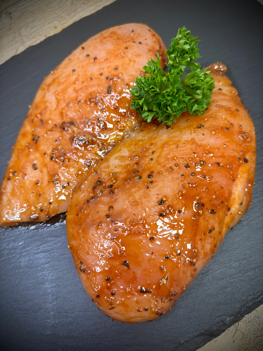 Black Garlic Chicken Fillets – Slacks Farm Butchers