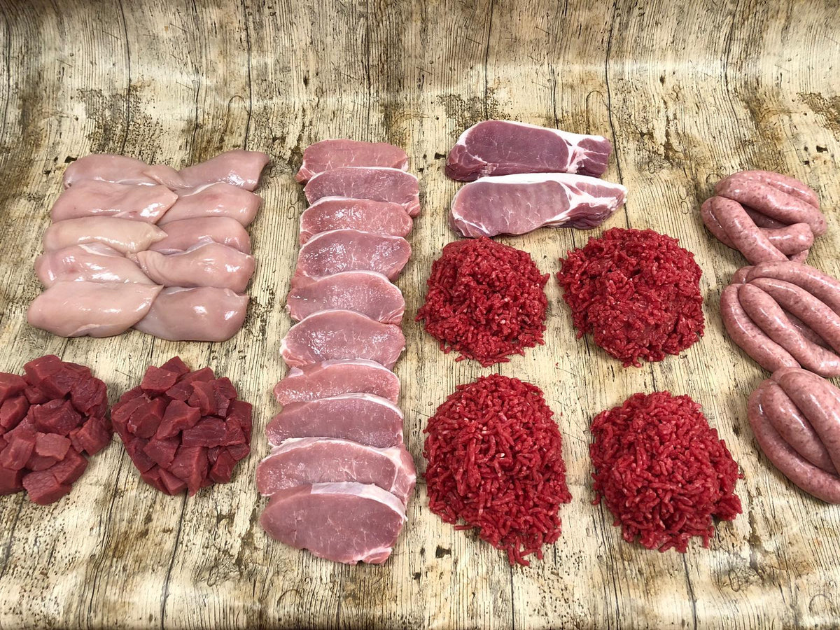 SLACKS ESSENTIALS MEAT PACK (LARGE) – Slacks Farm Butchers